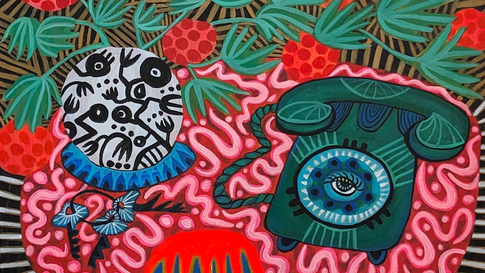 Gifts of Art presents Kaleidoscopes: Acrylic Paintings by Anna Lentz ...