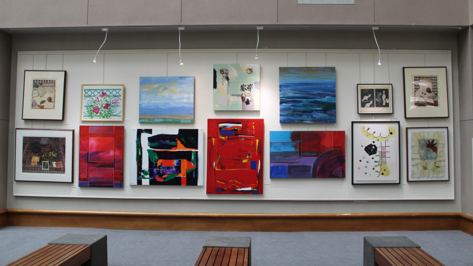 2024 Art Connection R.I. "Connecting Art with Lives" Exhibition Atrium ...