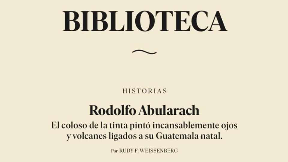 Rodolfo Abularach: Ojos y volcanes, fuentes de energía, son los temas ...