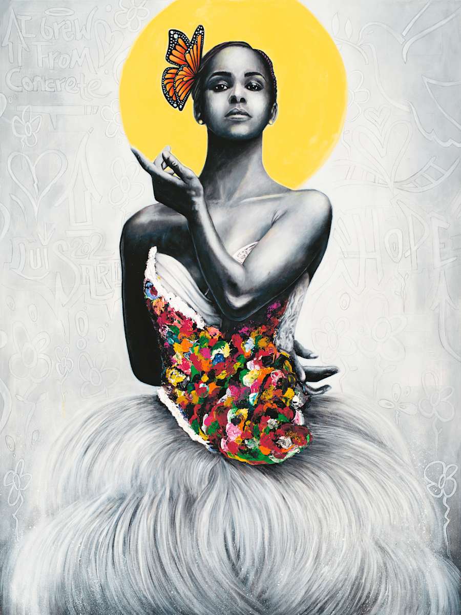 She Grew from Concrete "Misty Copeland" from the exhibition Woven ...