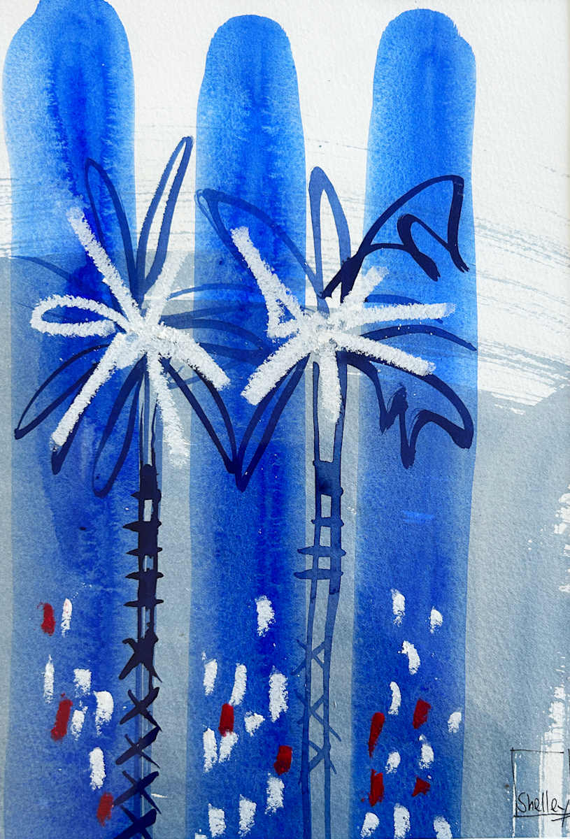 Blue Beach Series II by Shelley Wales | Artwork Archive