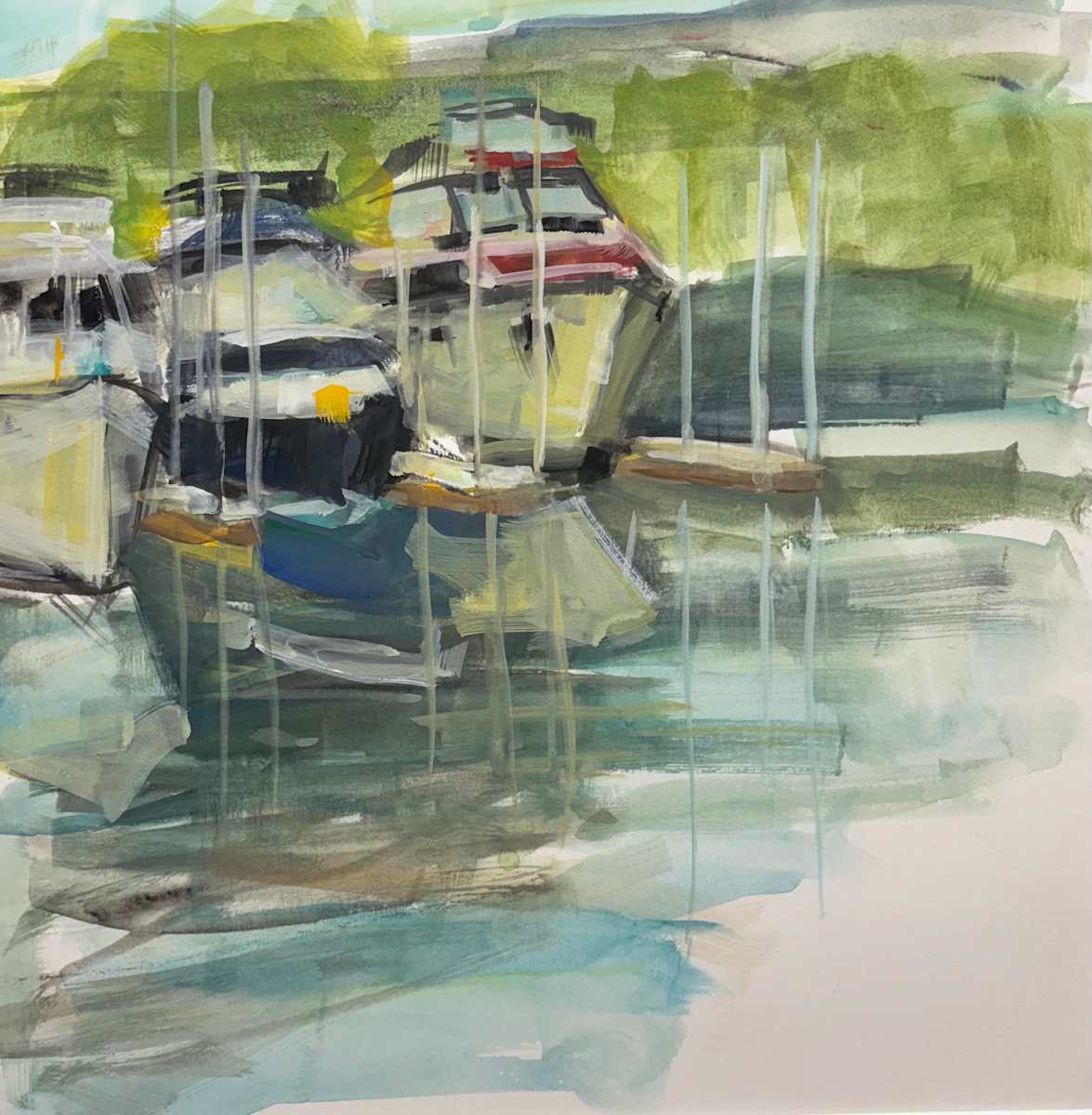 Docked at Ditto by Flourish Fine Art Gallery & Studio | Artwork Archive
