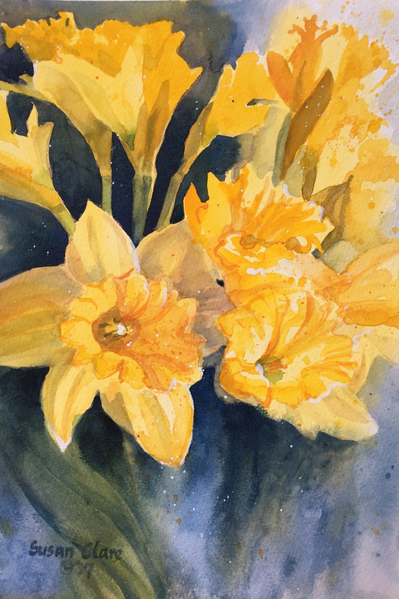 Daffodils 1 by Susan Clare | Artwork Archive