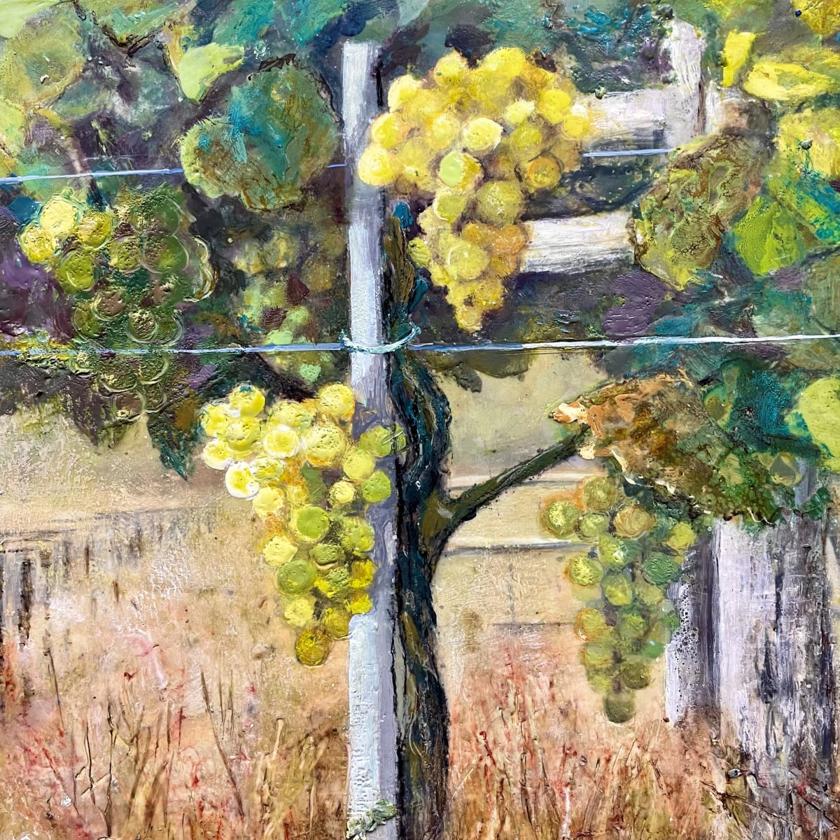 Golden Vines by Anne Stine | Artwork Archive