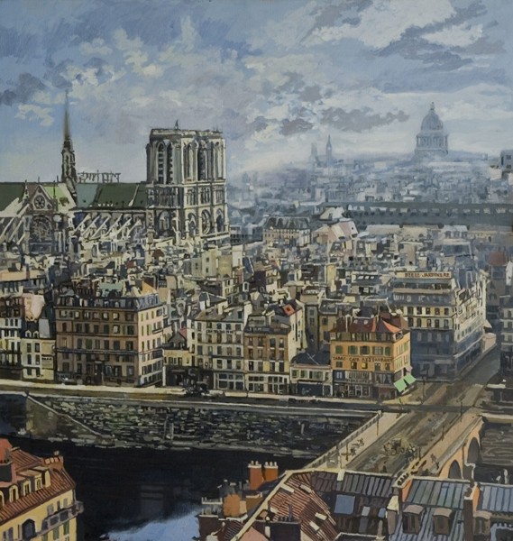 Paris in 1865 by Frank Wright | Artwork Archive