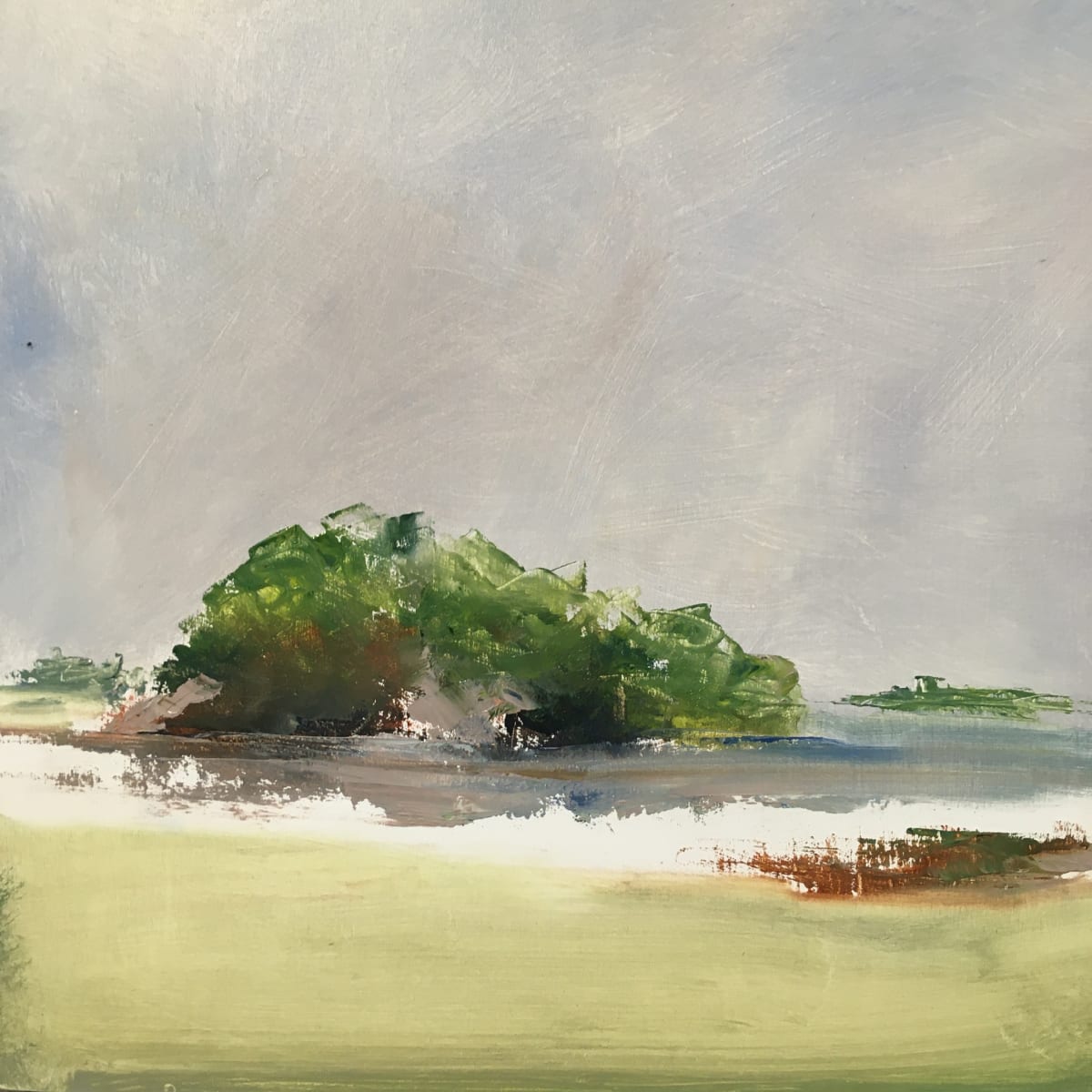 Reflection- out painting with my friends by Marston Clough | Artwork ...