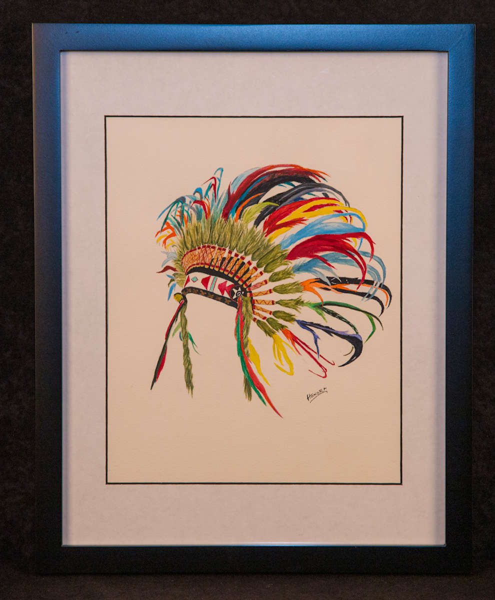 Headdress from the exhibition MSP Creates 2025: The Airport Community ...