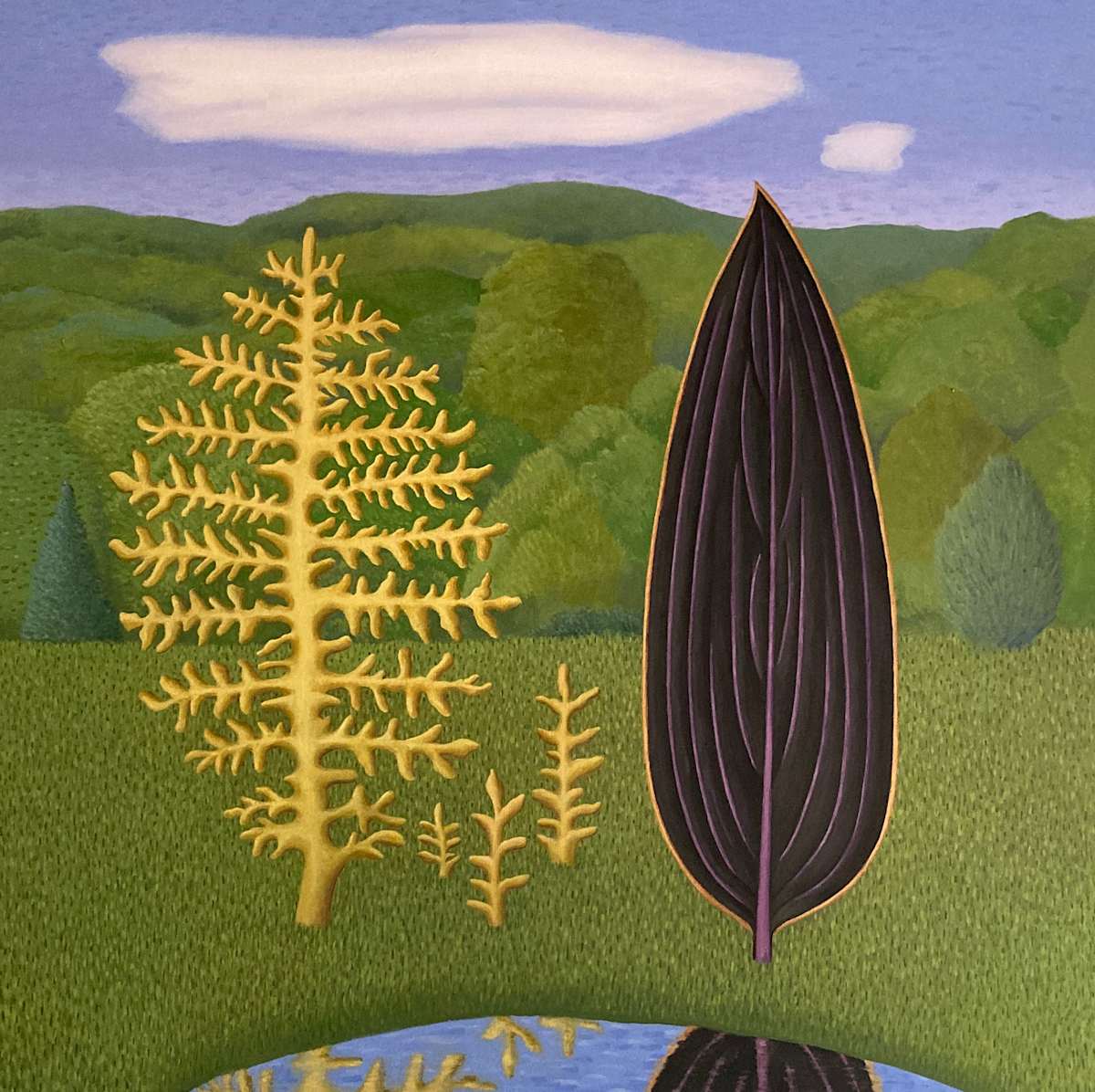 THE ORCHID LEAF by JANE TROUP | Artwork Archive