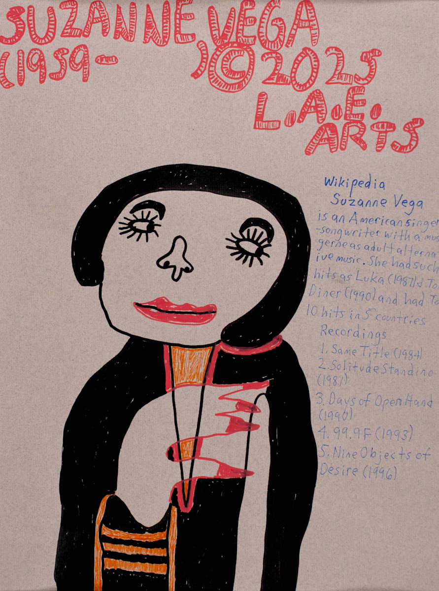 Suzanne Vega from the collection of Cedars Art | Artwork Archive