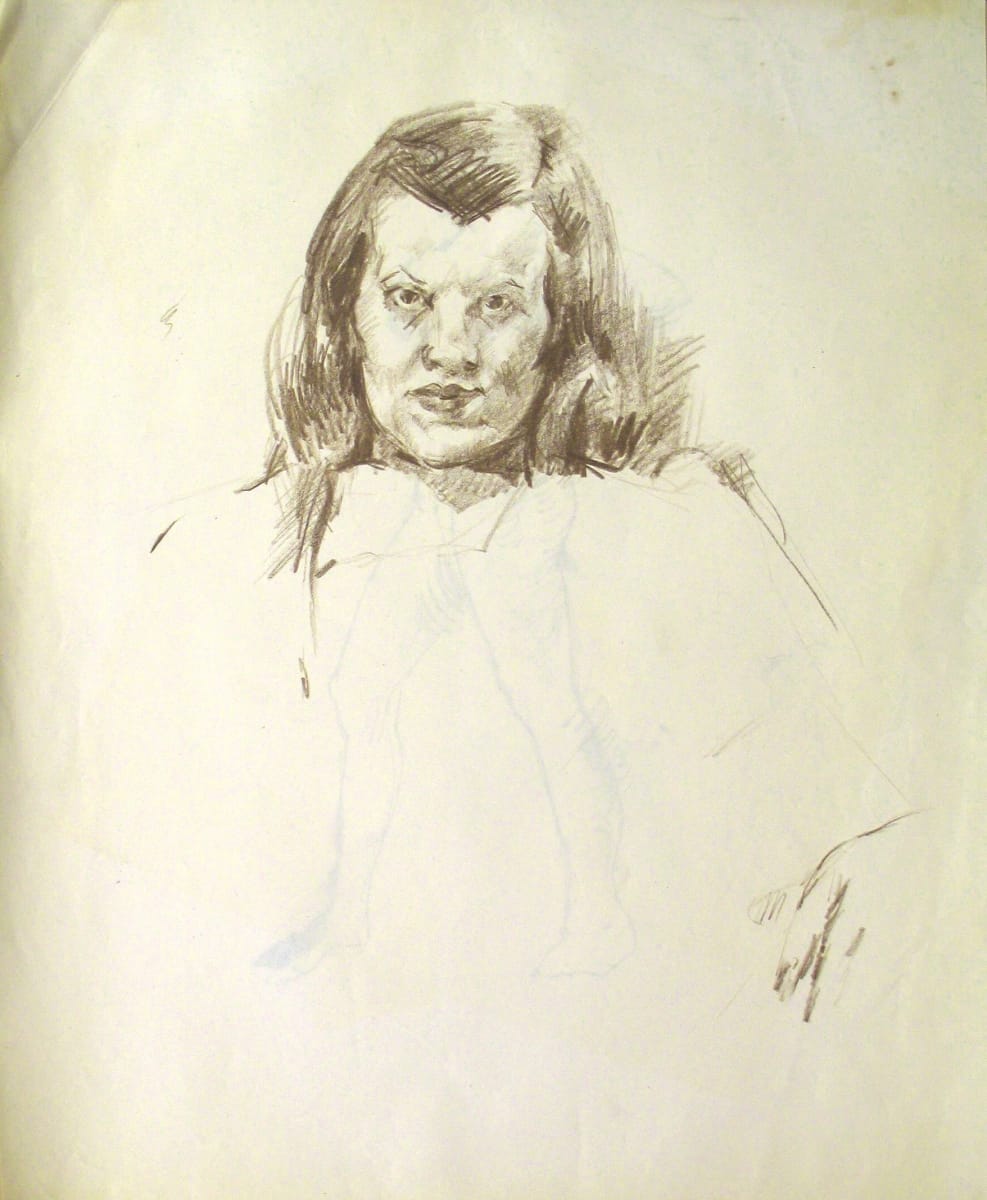 Portfolio #1952 Early Drawings [1940s] Self Portraits, Figures by ...