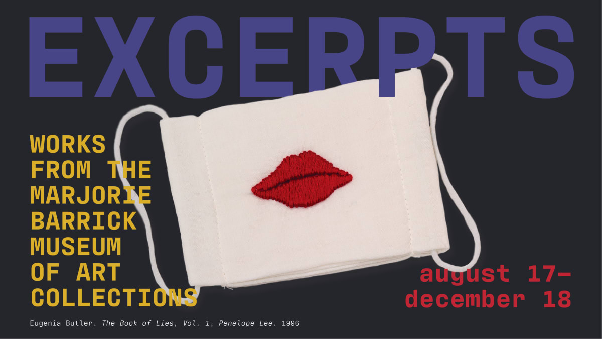Excerpts: Works from the Marjorie Barrick Museum of Art Collections ...