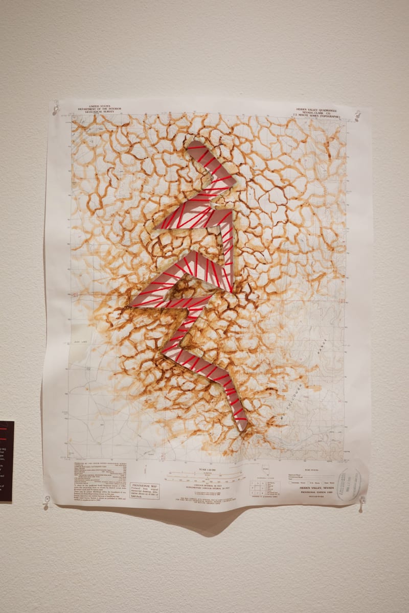 Stitch from the exhibition Modern Desert Markings: An Homage to Las ...