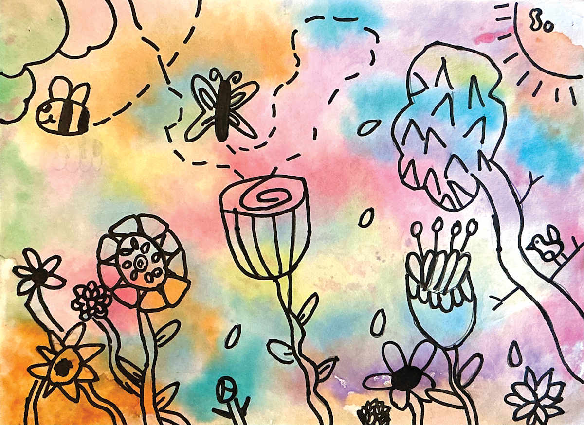 Flowers in the Sunset from the collection of South Dakota Arts Council ...