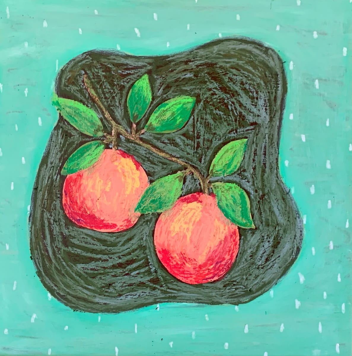 Retro Peach by Jennifer Crouch | Artwork Archive