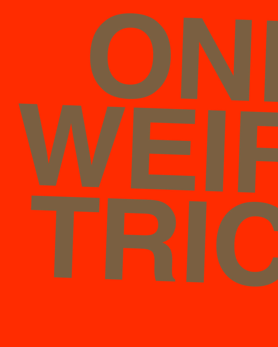 ONE WEIRD TRICK by Chris Horner | Artwork Archive ONE WEIRD TRICK by Chris Horner | Artwork Archive
