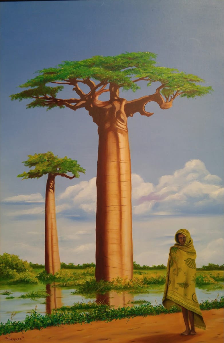Baobab Tree and Young Woman from the exhibition Kindred: Annual End of ...