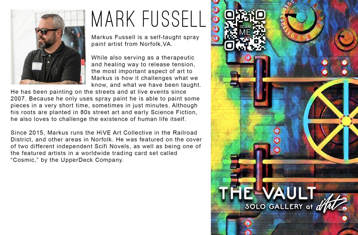 The Vault: Mark Fussell - Spray Paint Artist from d'Art Center | Artwork Archive