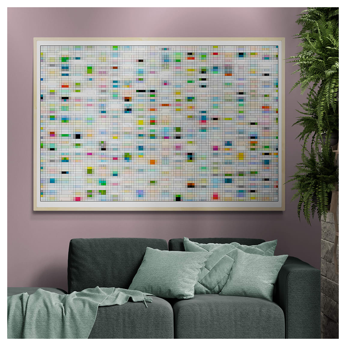 Basic Grid with Adjustments by Kelly Hart | Artwork Archive