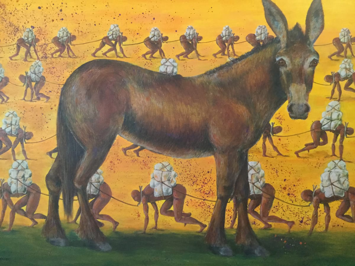 Mule History Rewritten by Susan F. Schafer Studio | Artwork Archive
