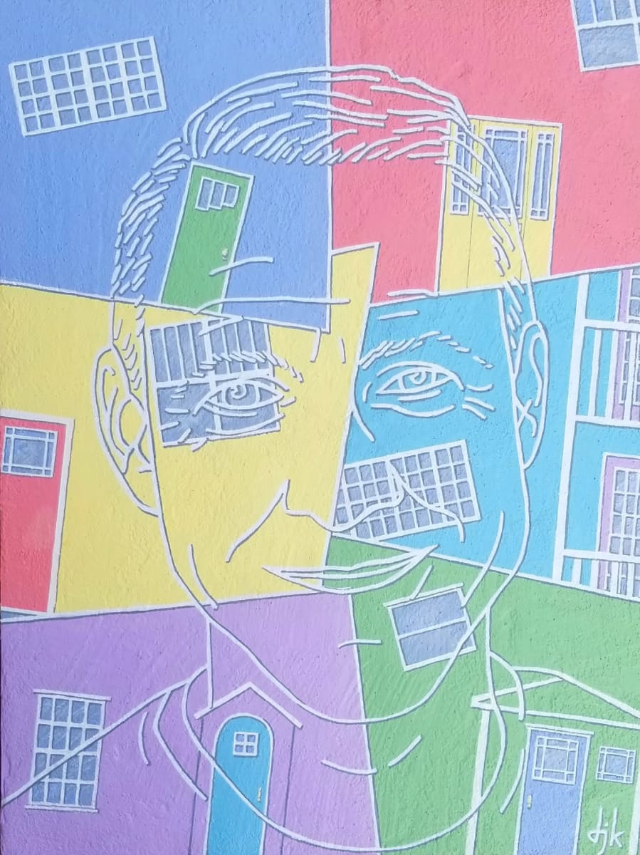 Self Portrait at the Arches from the collection of Art in Roanoke ...