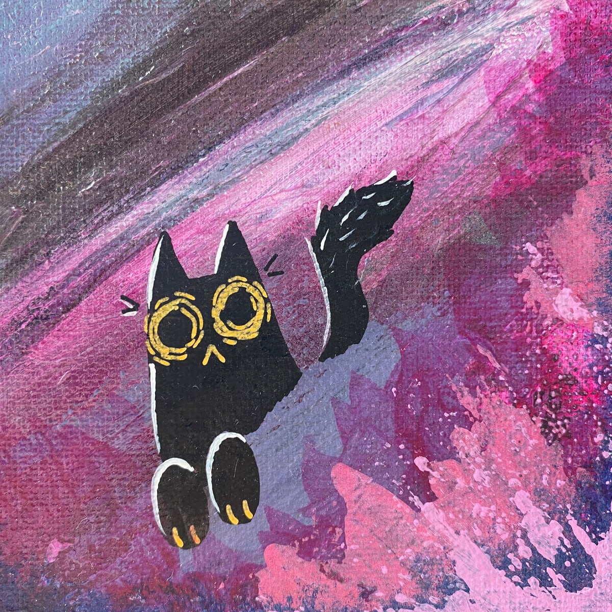 Scrap Cat in Space by Elliot Hilton | Artwork Archive