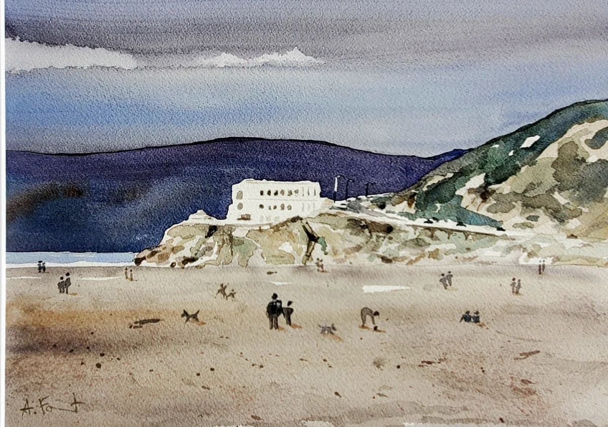 Cliff House/Ocean Beach by Andy Forrest | Artwork Archive