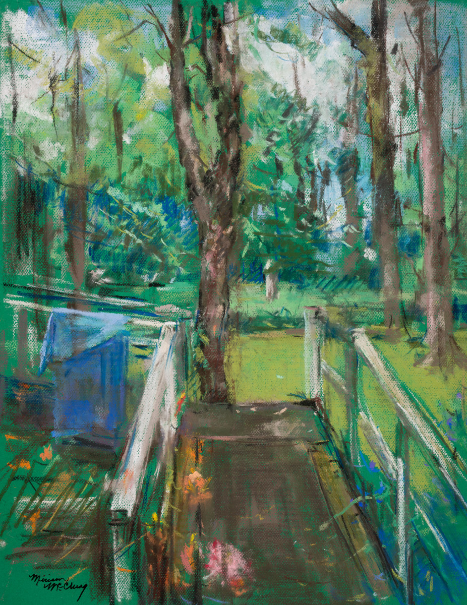 The Ramp and the Blue Sheet from the collection of Miriam McClung ...