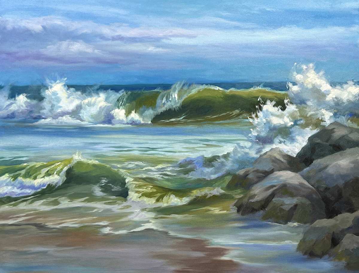 A Splash of Beauty from the collection of Art Studio Hamptons Gallery ...