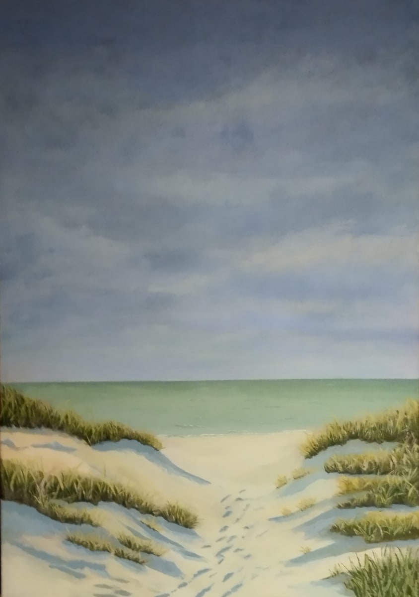 Beach Shadows by Andrea Barlow | Artwork Archive