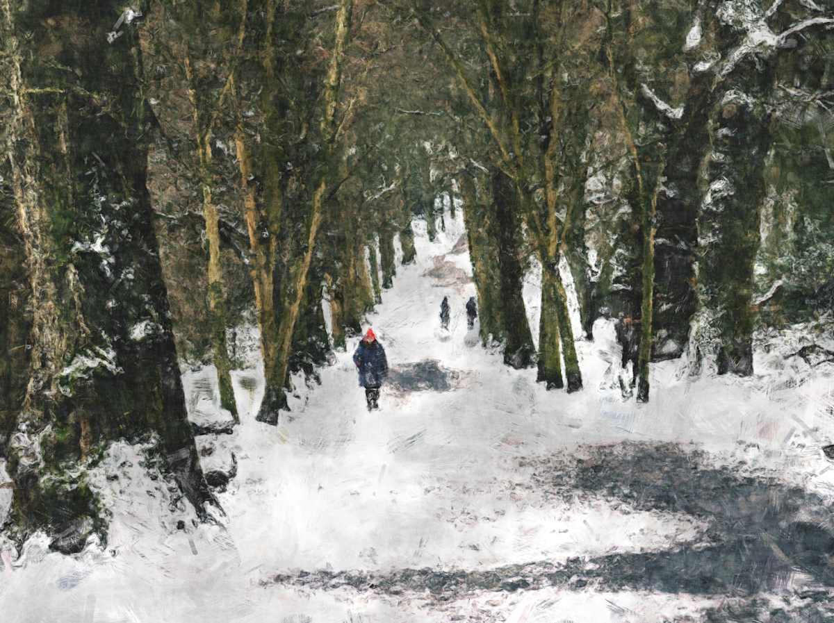 In the Woods from the collection of Perryman Art Studio | Artwork Archive