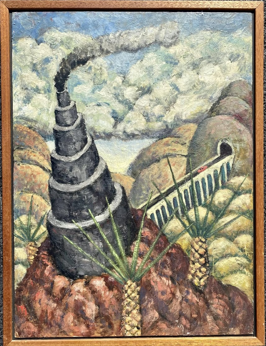 "A Remarkable Piece of Apparatus" Surrealist Painting from the ...