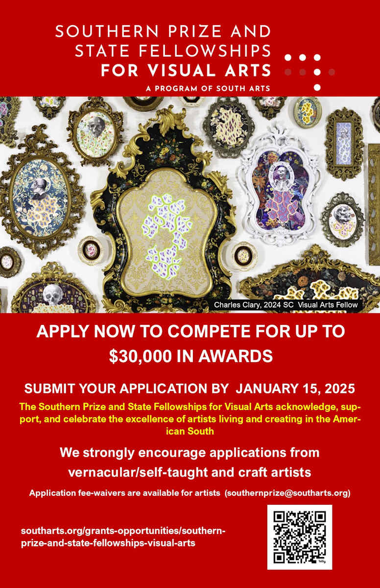 Call for Entry: Southern Prize for Visual Arts | Artwork Archive