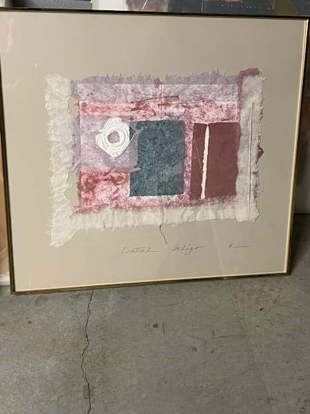 Central Indigo by Barbara Isaacs | Artwork Archive