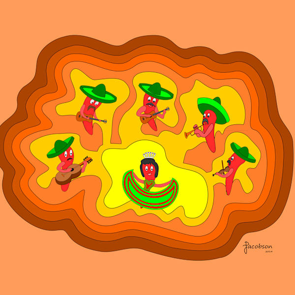 Jalapeno Mariache Band by David Jacobson | Artwork Archive
