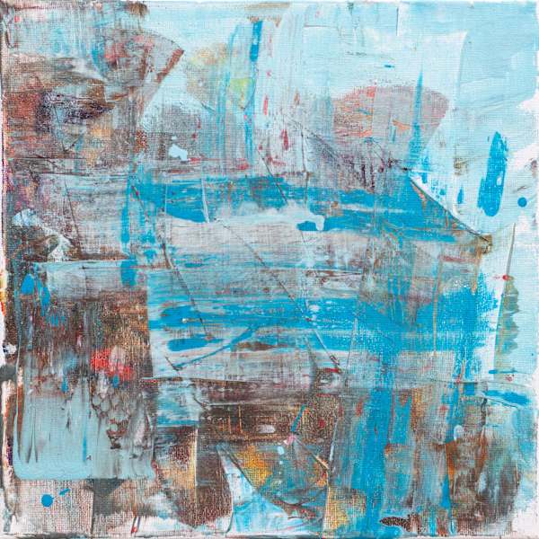 Layers of Blue by Nadia Mufti | Artwork Archive