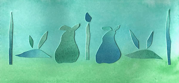 Pears, despair, repear by Danièle Lamarche-Sarvia neo figurativism ...