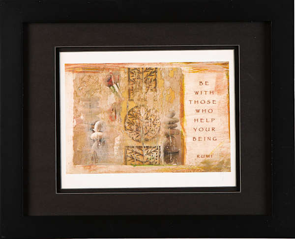 Rumi - Blk Frame by Michelle Victoria | Artwork Archive
