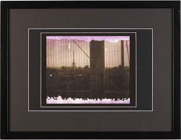 View from the Pompidou - Blk Frame by Michelle Victoria | Artwork Archive