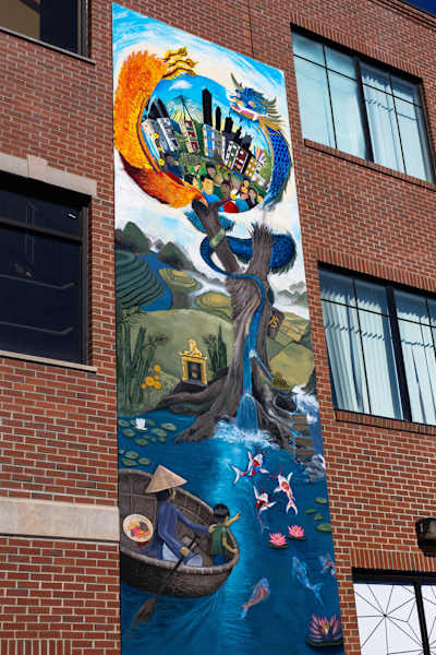 Community in Action: A Mural for the Vietnamese People by Ngoc-Tran Vu ...