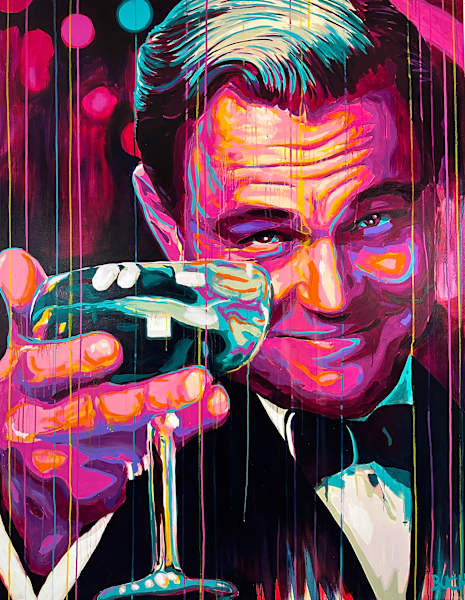 A Toast to Legend - Leonardo DiCaprio by Artist Allan Buch | Artwork ...