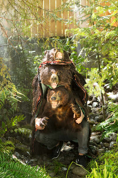 Scenes from the nanoforest: Three Bear Stack from the exhibition ...