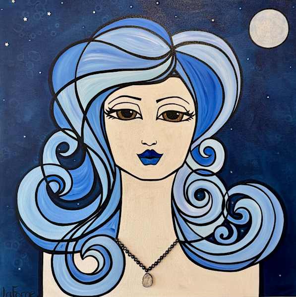 Blue Moon by Laura LaForge | Artwork Archive