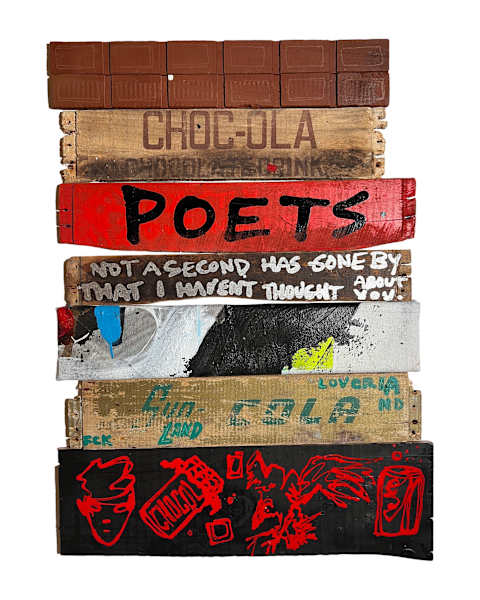 Survival Marker #5 (Chocolate Poets) by Gregory Siff | Artwork Archive