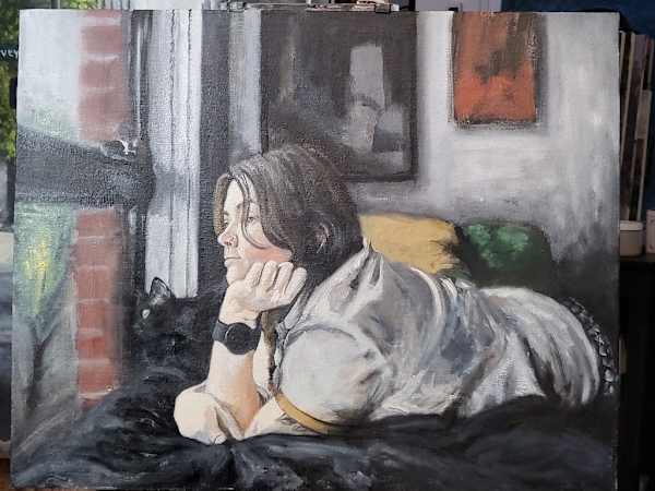 Self-Portrait 2022? by Sam Larson | Artwork Archive