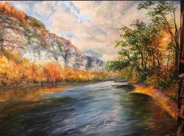 The White River by Patrick Cunningham | Artwork Archive