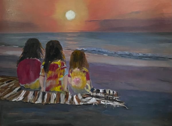 Sunset Remembered by Phyllis Sharpe | Artwork Archive