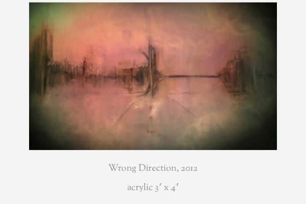 Wrong direction by Renee Brown | Artwork Archive