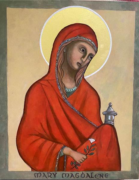 Mary Magdalene Icon by Christine Hales | Artwork Archive