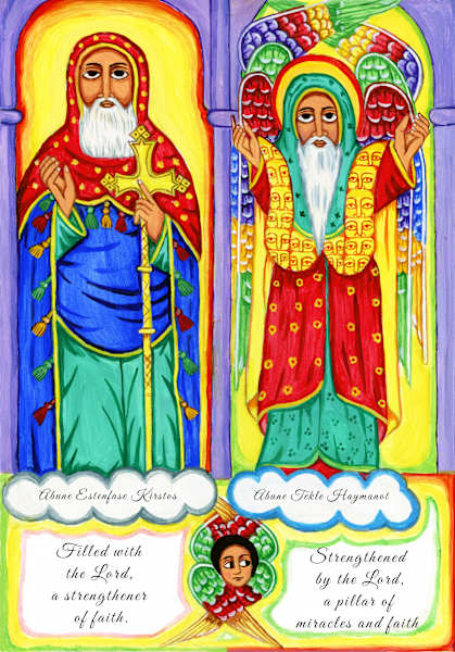 Abune Estenfase Kirstos & Abune Tekle Haymanot by K. Haile Maskel ...