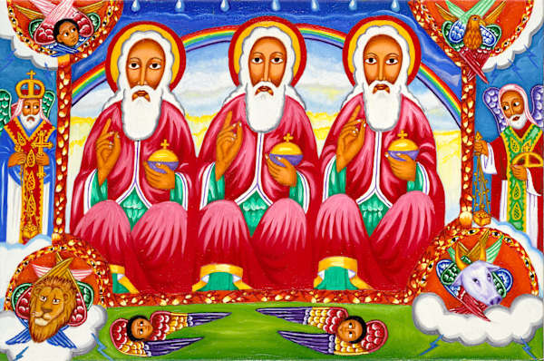Kidus Selassie (The Holy Trinity) by K. Haile Maskel | Artwork Archive